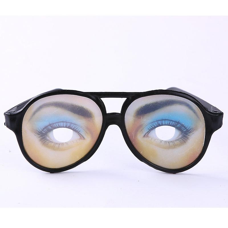2pcs Crazy Eyes Glasses Funny Specks Shape | Fruugo UK