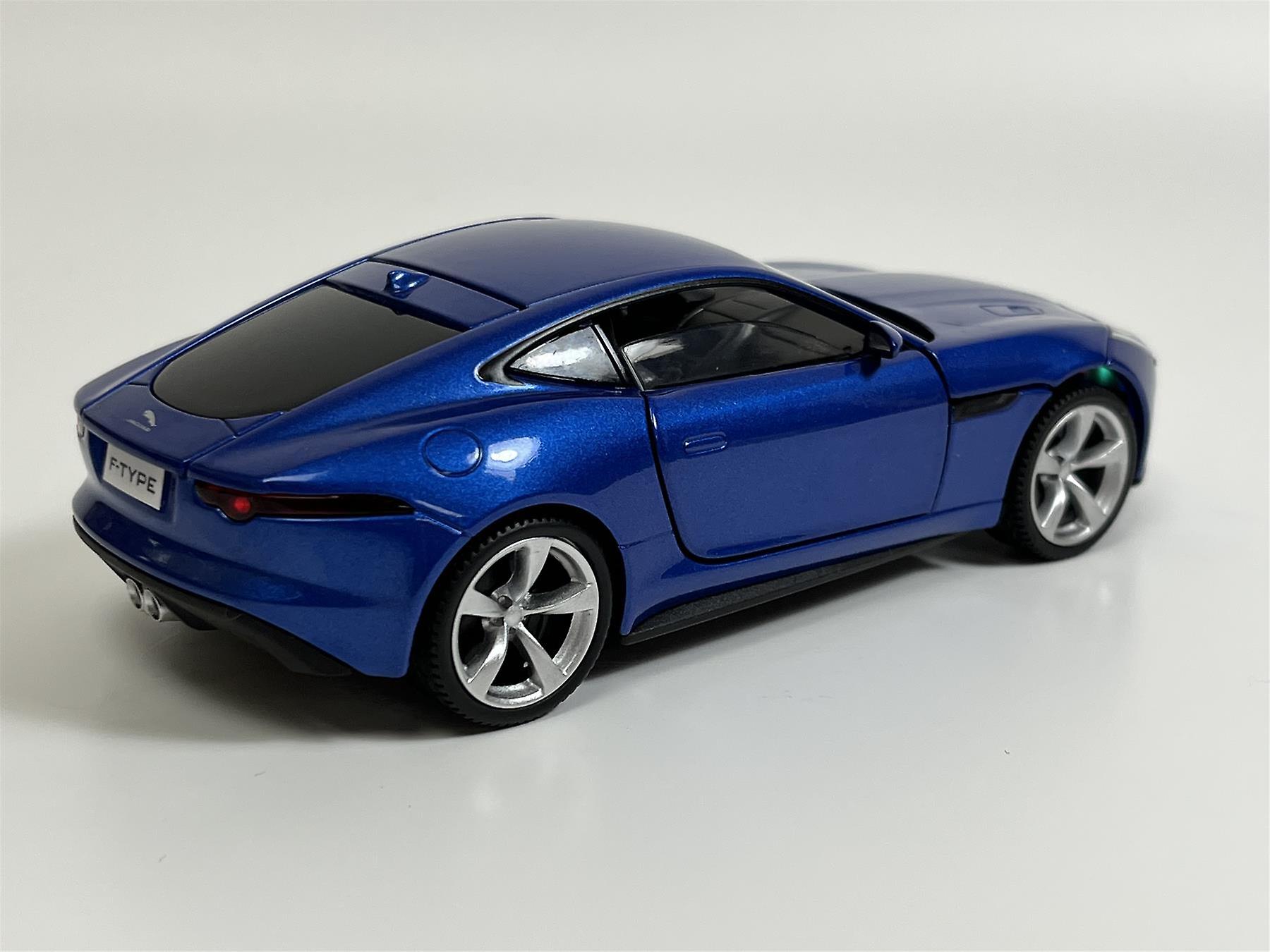 Jaguar F Type Blue LHD 1:32 Scale Light & Sound Tayumo 32110023 | Fruugo UK