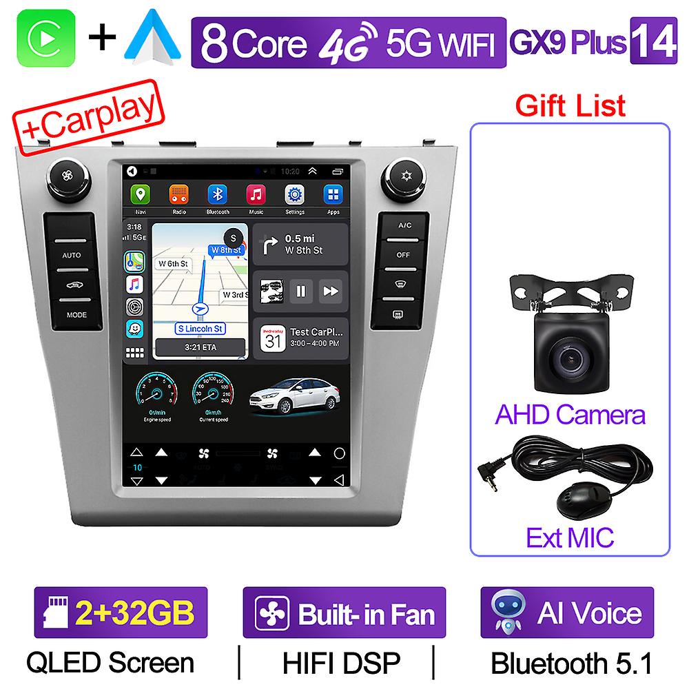 Gx9 Gps Navigation For Toyota Camry 6 Xv 40 50 2006-2011 Car Radio Multimedia Player 2 Din ...