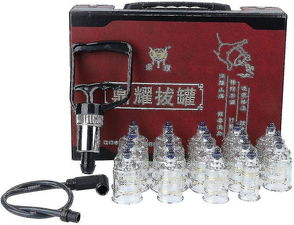 Cupping Therapy Sets Cupping Set With Pump For Back Neck Joint Pain ...