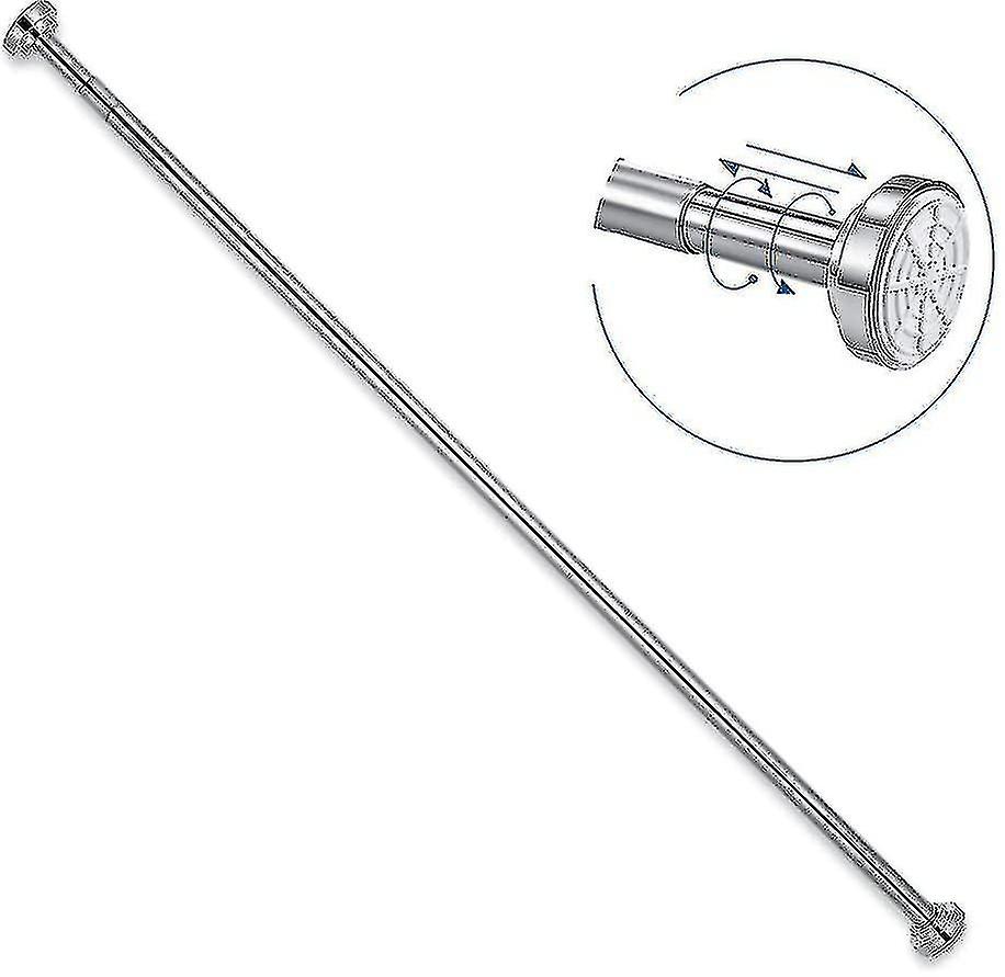 Stainless Steel Telescopic Rod 150 Cm-260 Cm Extendable, Shower Curtain ...