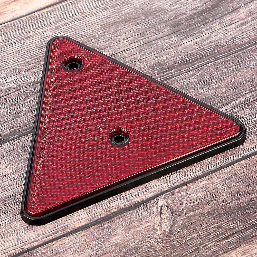 Red Reflective Triangle Warning Board High Visibility Durable Safety ...