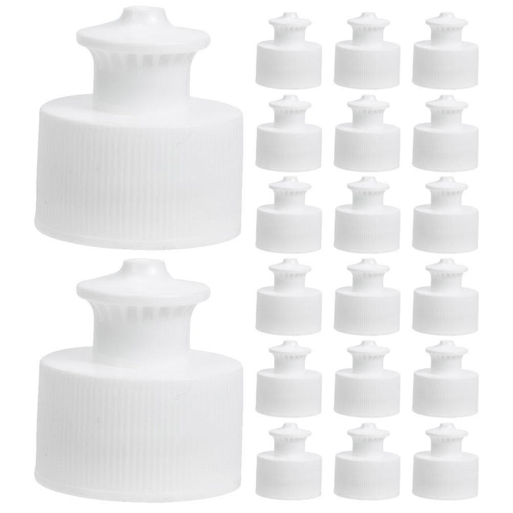 24pcs Push Pull Replacement Caps Reusable Sports Bottle Lid Bottle Caps ...