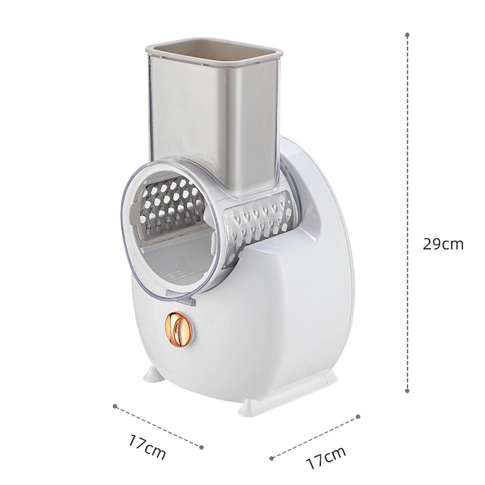 Râpe à fromage électrique 3 en 1, râpe rotative pour galettes de pommes ...