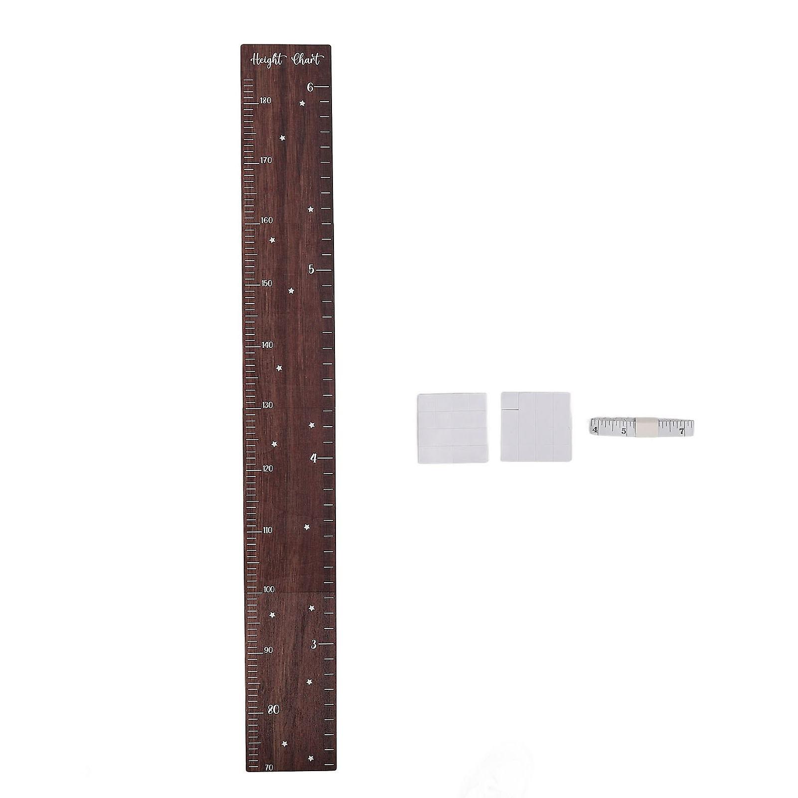 2024 Wooden Ruler Growth Chart Wood Height Chart Easy Installation ...