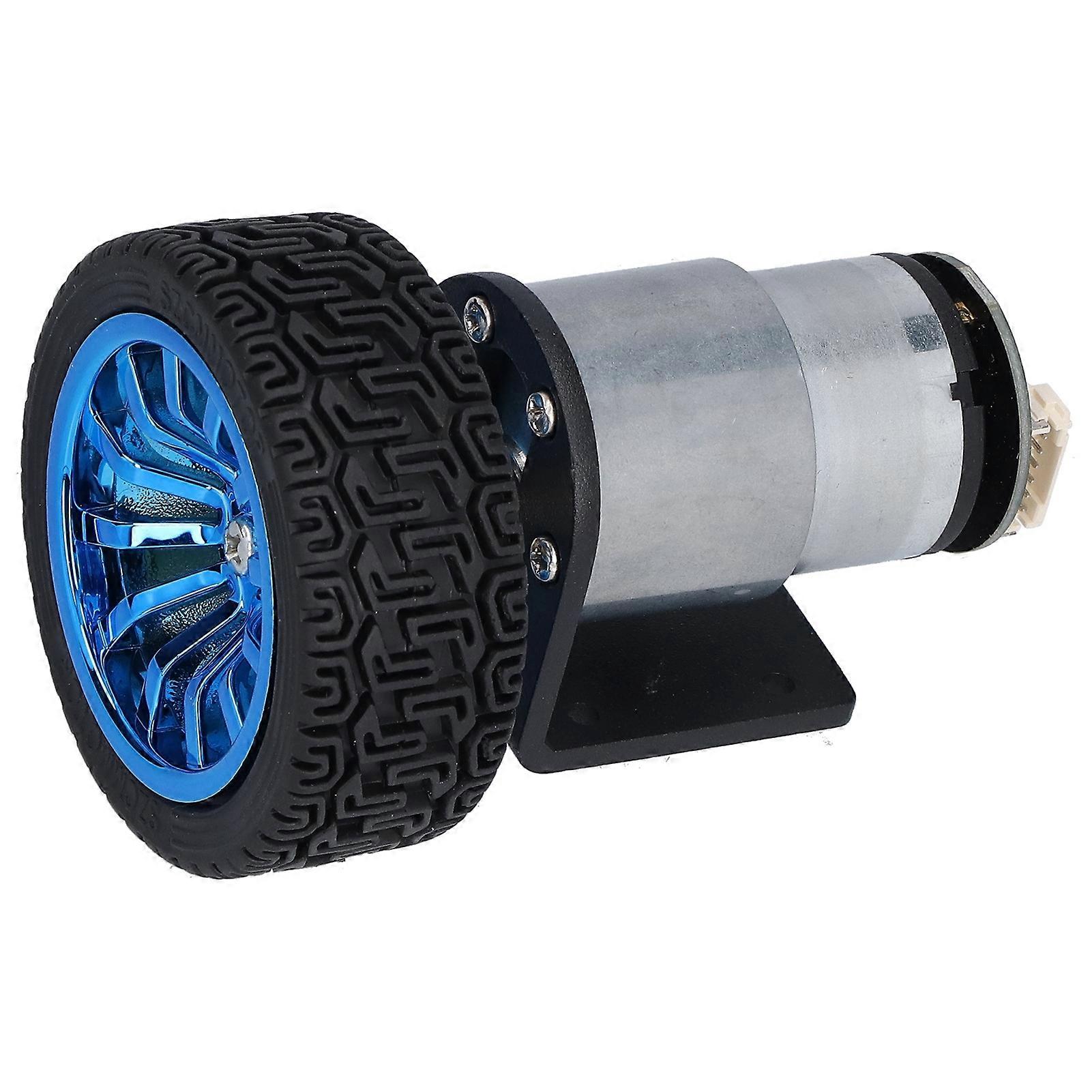 Encoder Motor Set Kit 6mm Shaft with Mounting Bracket for Smart Car ...