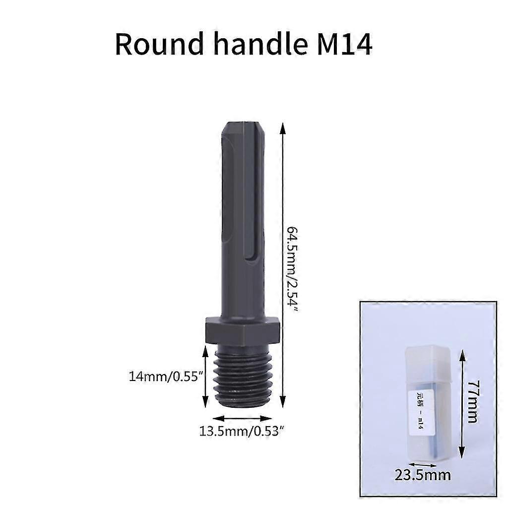 M14 To Sds Adapter Diamond Core Bit Hole Fit On Hammer Electric Drill ...