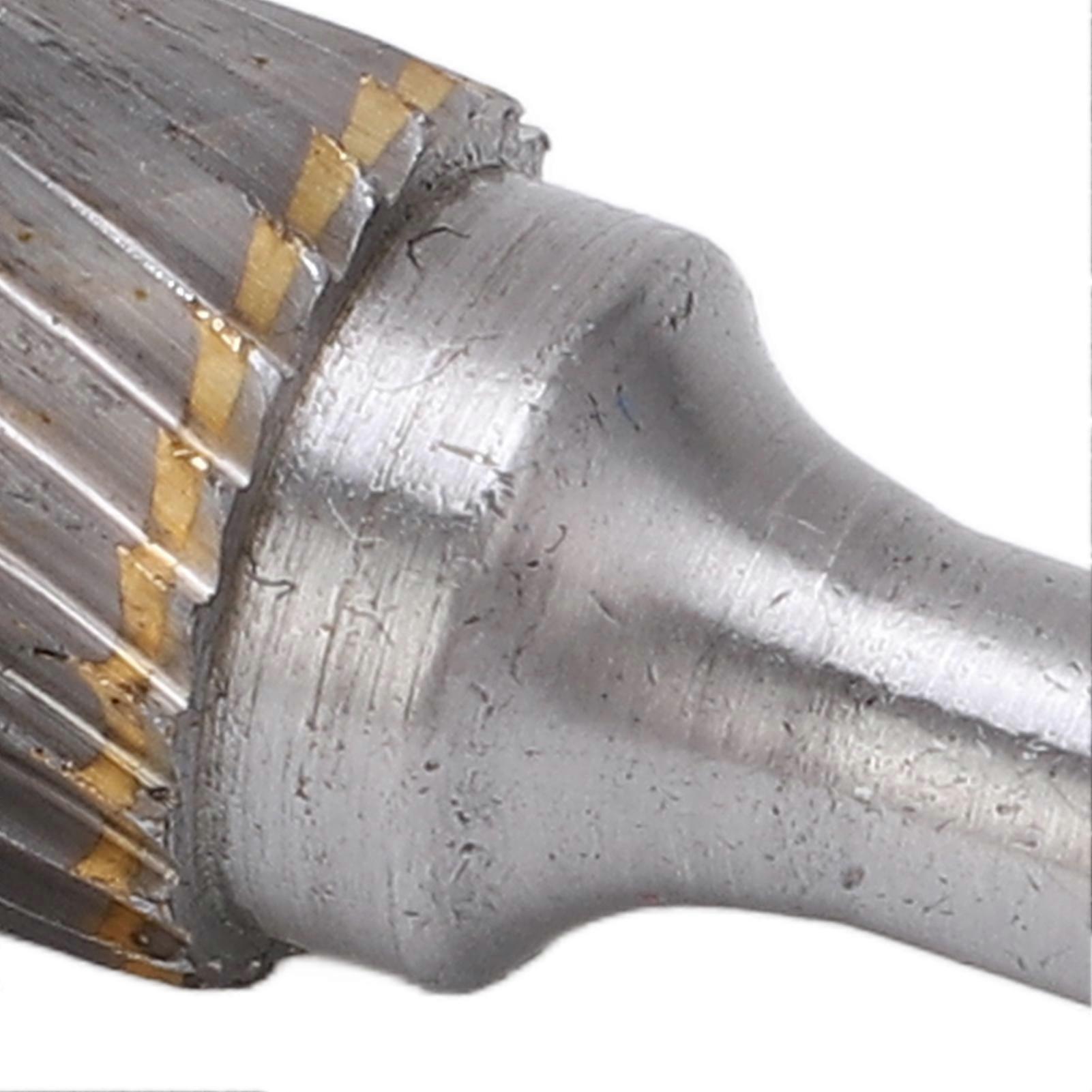 Carbide Burr Rotary File Single Cut Die Grinder Tool for Metal Wood ...