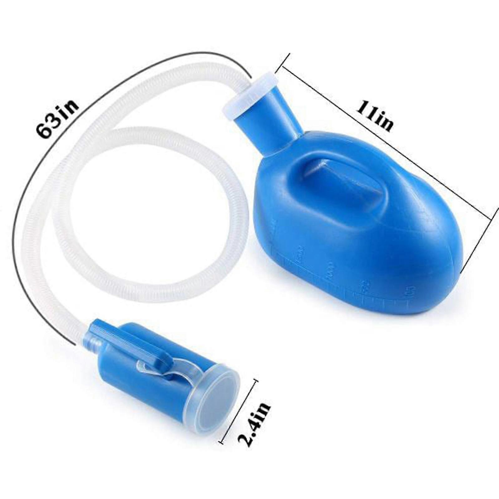 Portable Urinals for Men Spill Proof 2000 ml 68 oz Urine Bottles ,100% ...