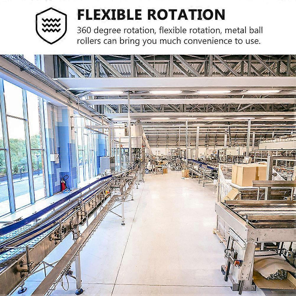 4pcs Roller Balls Wheels Metal Ball Bearing Caster Wheels Ball Transfer ...