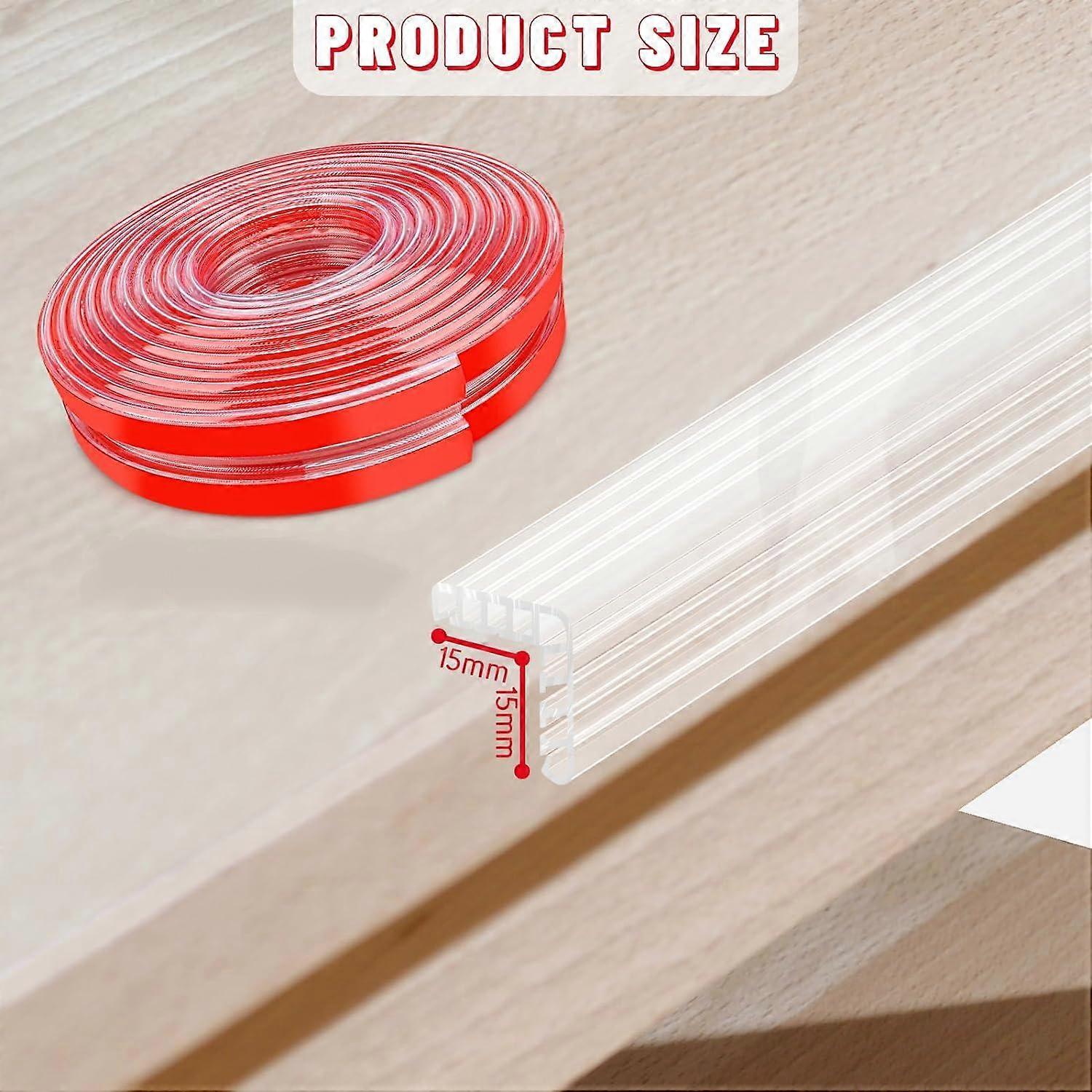 Clear Protectors High Resistant Adhesive Baby Proof Corner Guards Stop ...