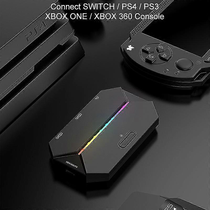 G6l Gaming Keyboard Mouse Converter Portable Wired Mobile Controller ...