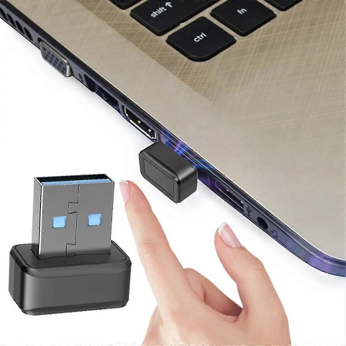 USB Fingerprint Key Reader U2F Biometric Fingerprint Scanner Anti ...