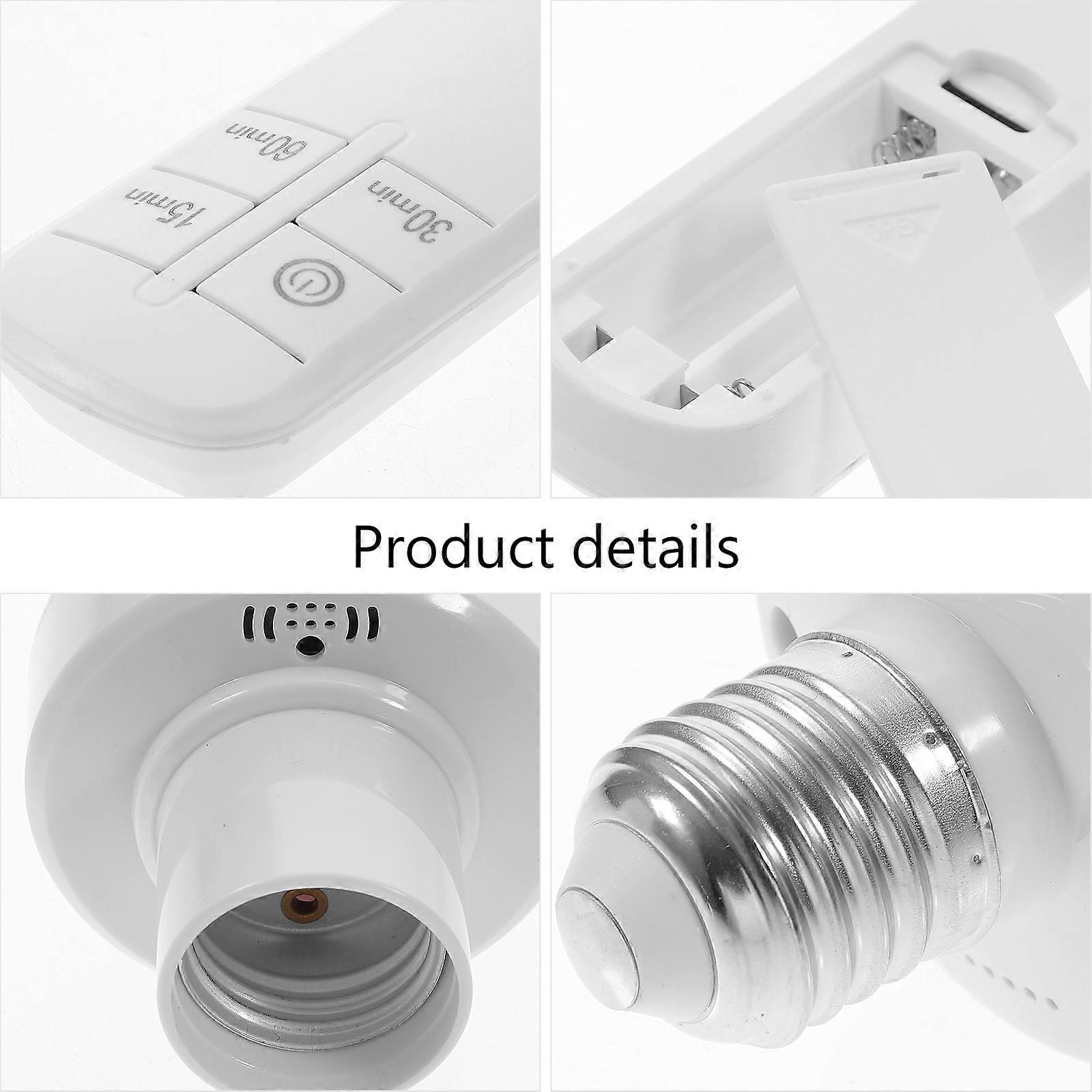 Remote Control Light Socket Wireless Light Switch Remote Light Socket ...
