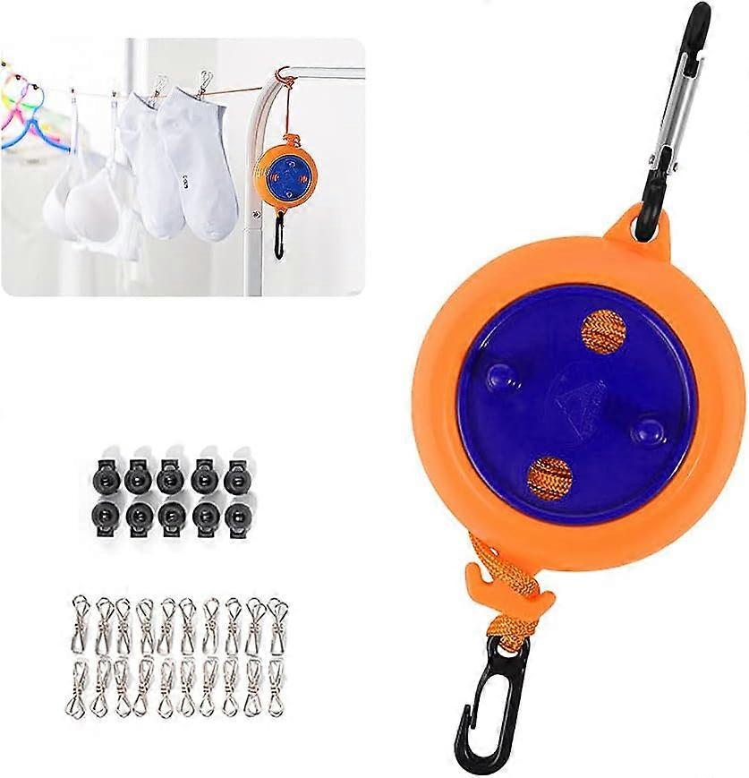 Portable Clothesline, Camping Clothesline, Retractable Clothesline ...