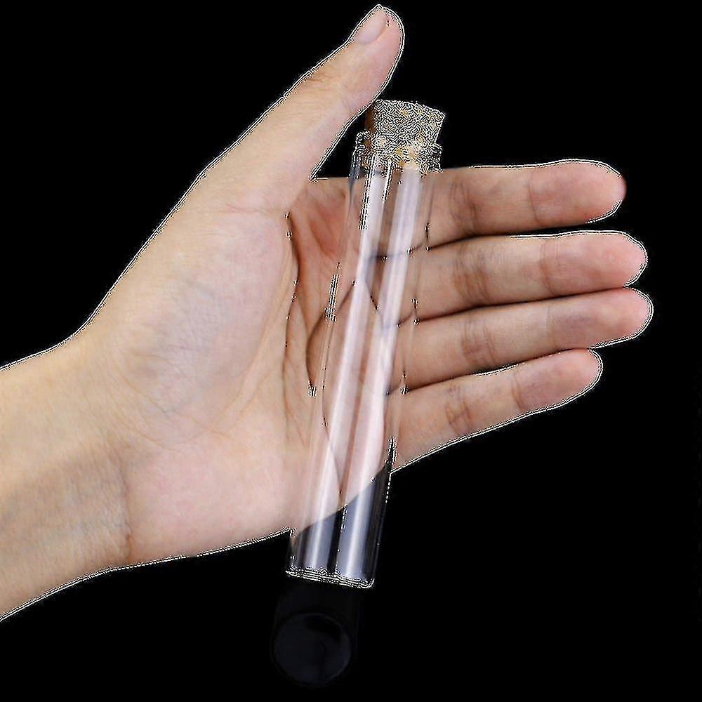 30pcs 25ml Glass Test Tubes, 20 X 100mm Clear Flat Test Tubes With Cork ...