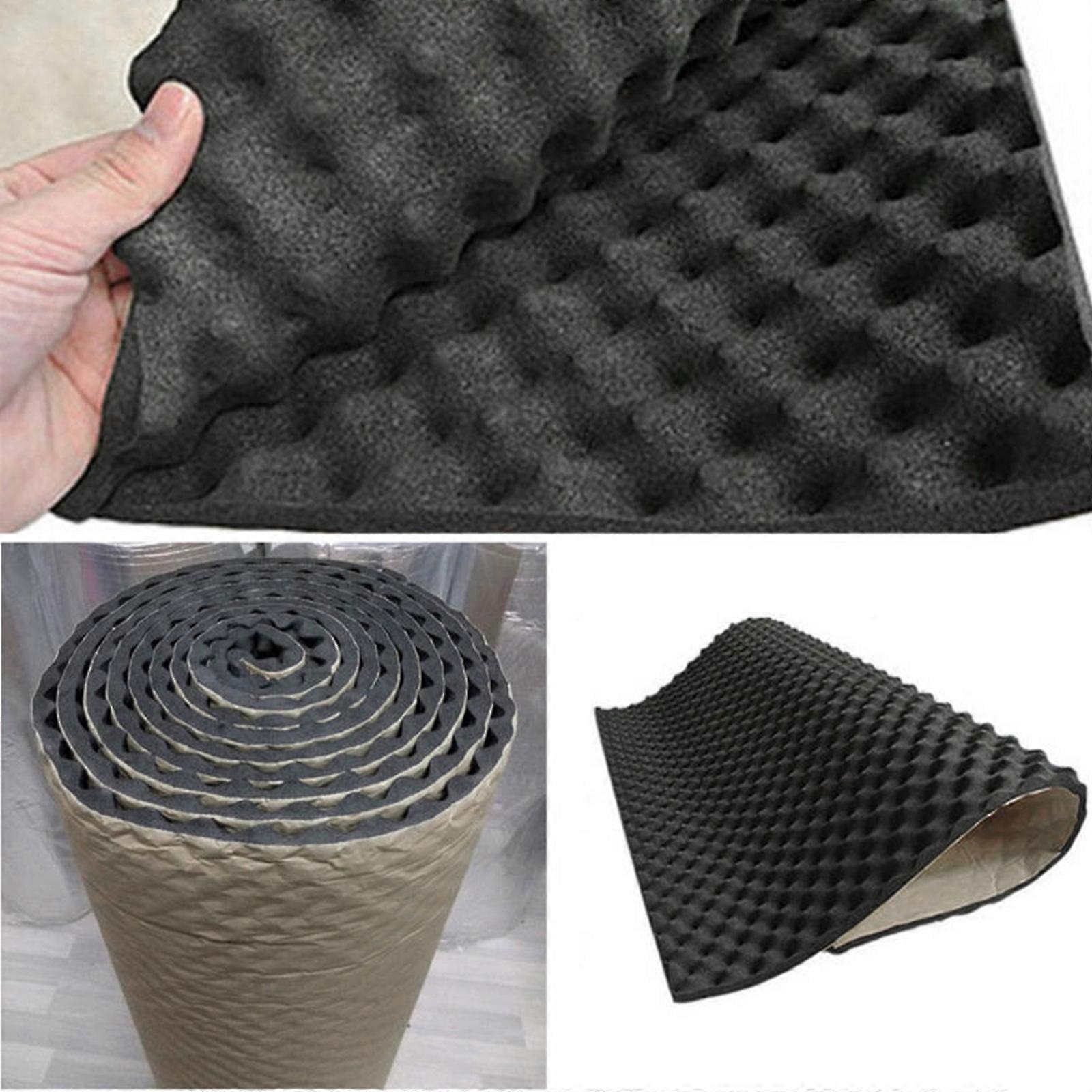 Acoustic absorption of car studio, soundproofing of heat wave foam, soundproofing cotton ...