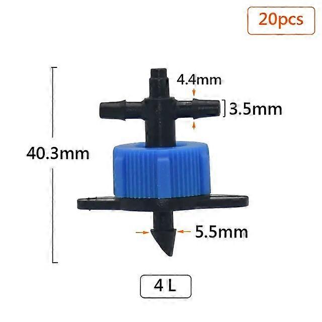 Water Timers 2L 4L 8L Dripper Micro Irrigation 2/4-way Arrow Dropper ...