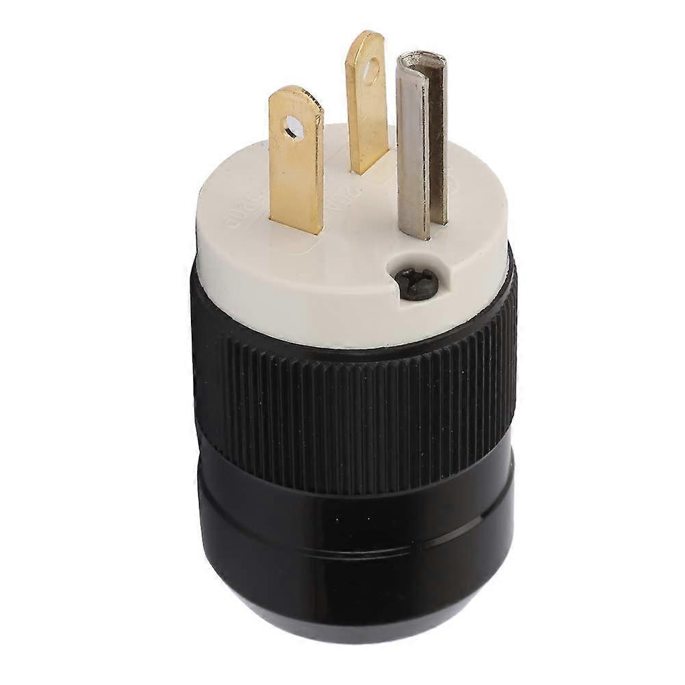 125V 3 Poles US Plug, Safty 3 Poles Power Plug,Waterproof 3 Holes Male ...