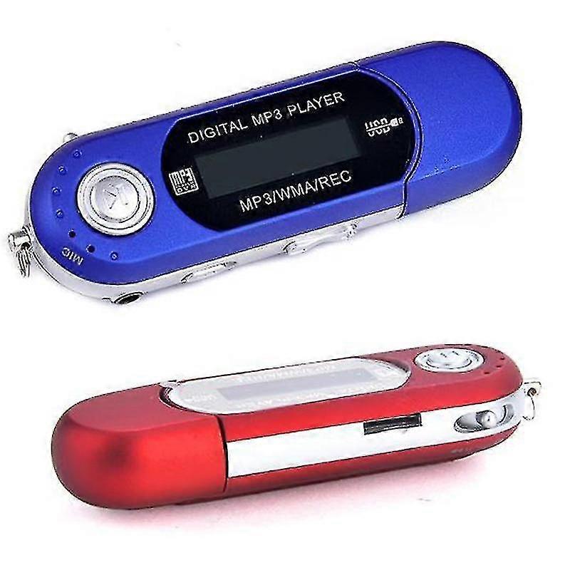 Mini Portable Usb Digital Mp3 Player, Support Tf Sd Card & Fm Radio ...