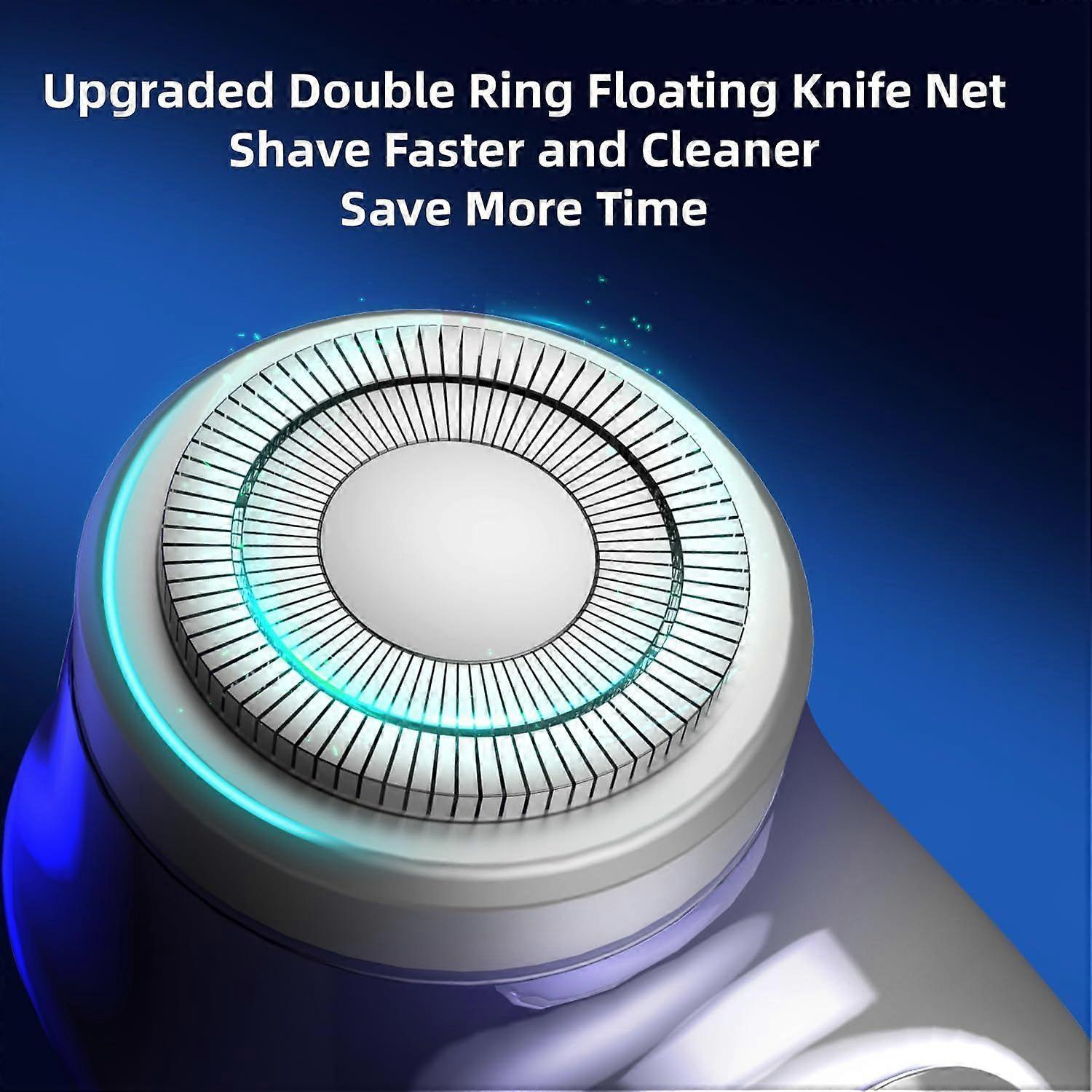 Mini Pocket-Sized Electric Shaver, Rechargeable Simple One-Touch ...