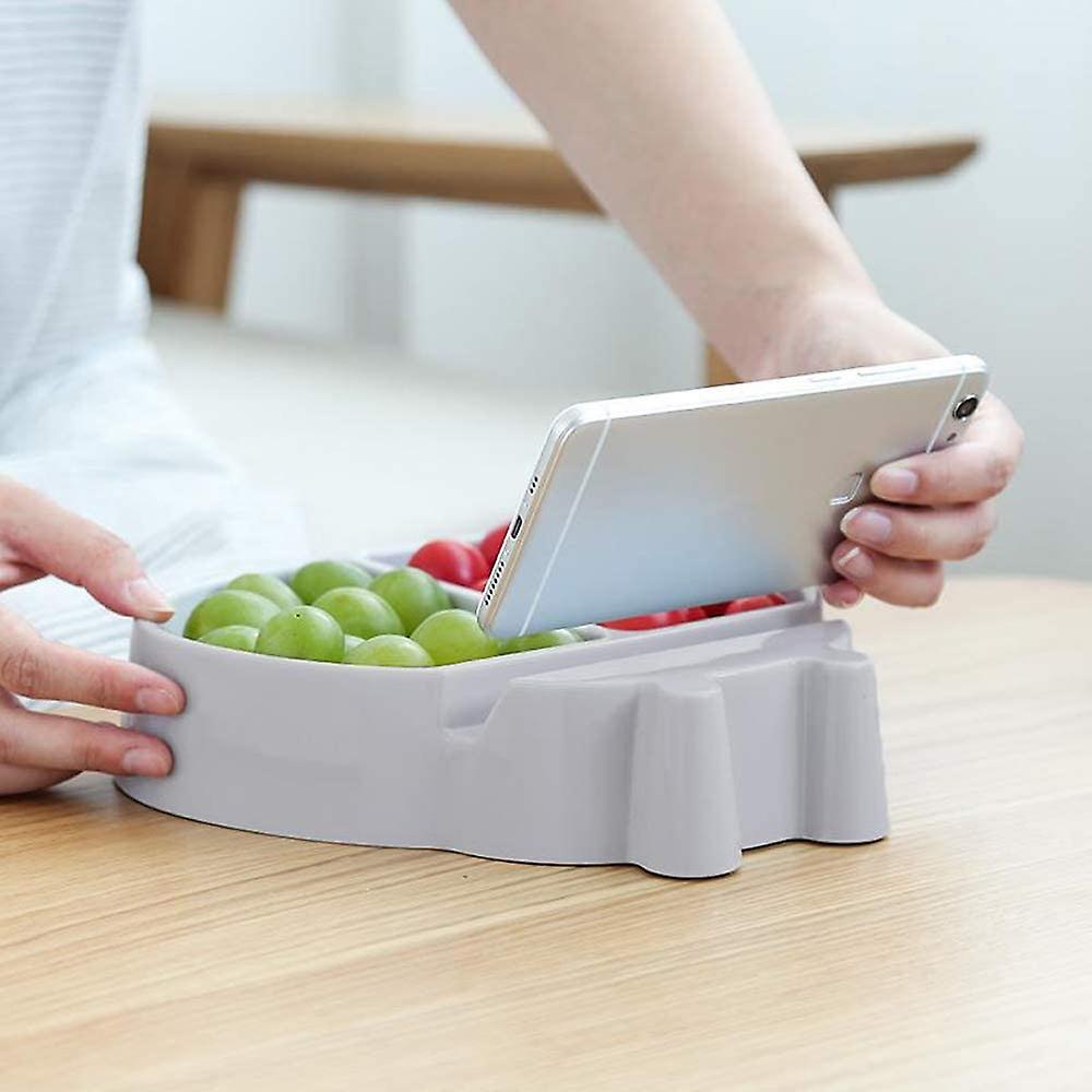 Candy Dish Nut Bowl Fruit Bowl Snack Bowl med Tablet Telefon Holder ...