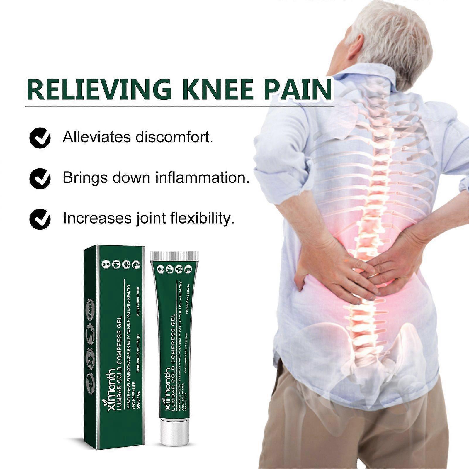 Lumbar Cold Compress Gel Reliefs Discomfort Of Lumbar Shoulder And Neck ...
