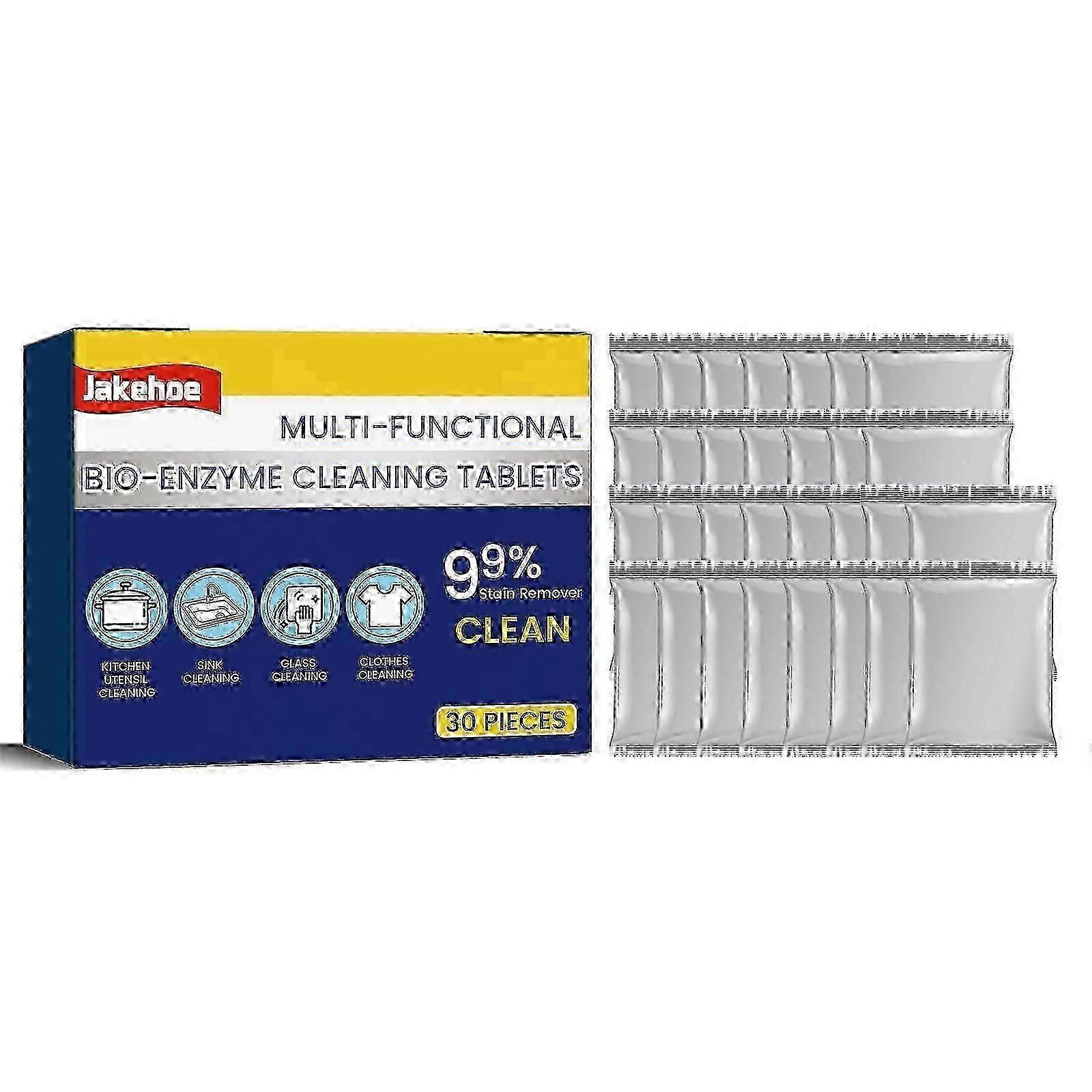 Multi-Functional Bio-Enzyme Cleaning Tablets, Bathroom Kitchen Multi ...