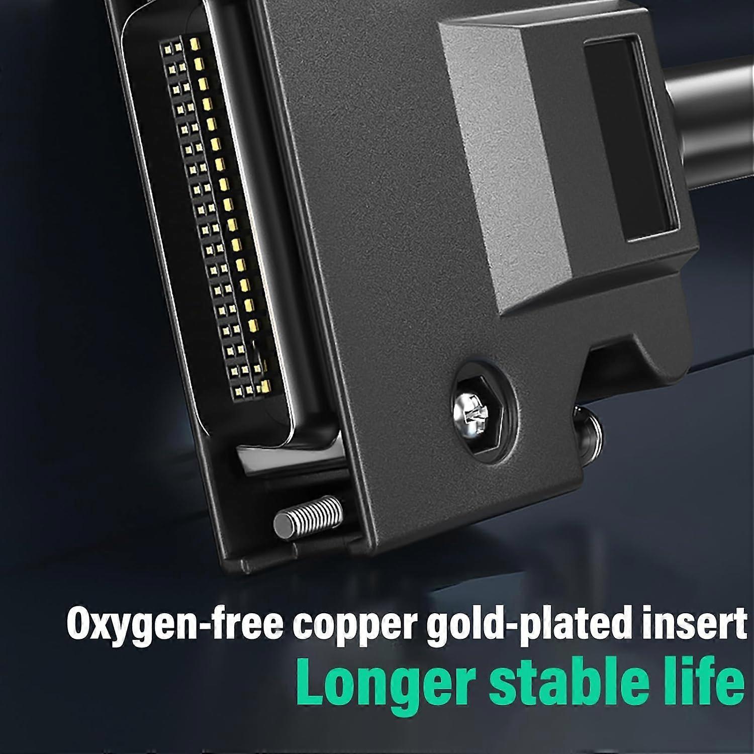 SCSI Cable with CN50P Screw Lock Connector 1.5m for Tape Drives and ...