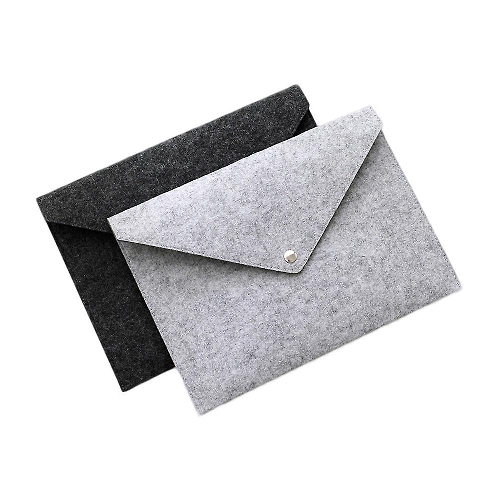 2 Pcs A4 File Folders Felt Folder Expanding Document Folder Portable ...