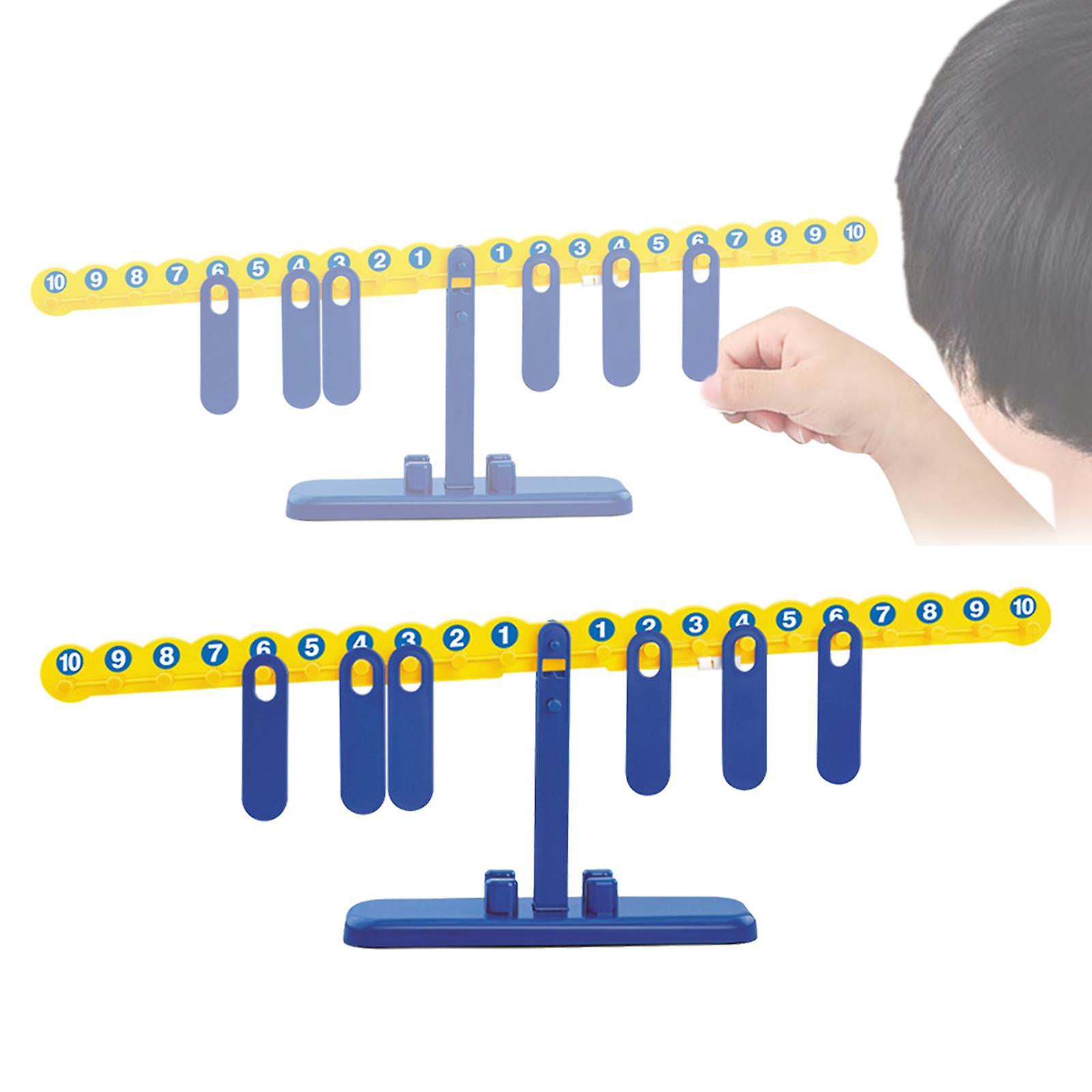 Kids Balance Scale Board Game Mathematics Manipulative For Kids Boy And ...