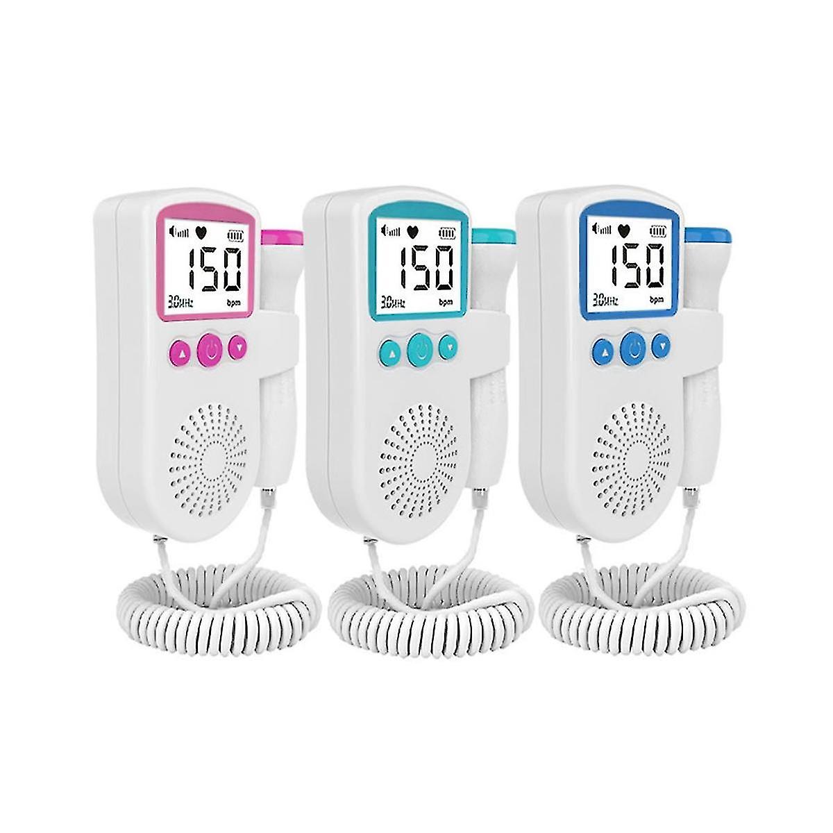 Fetal Heart Rate Monitor Handheld Convenient Fetal Movement Stethoscope ...