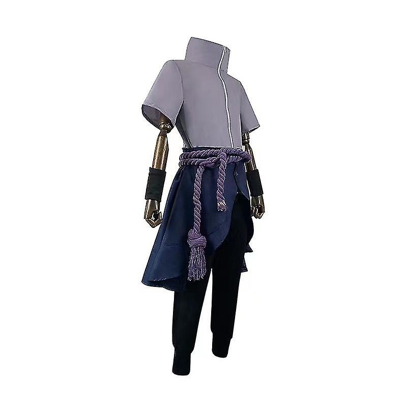 Uchiha Sasuke Costume For Adults Anime Uniform Costume | Fruugo UK