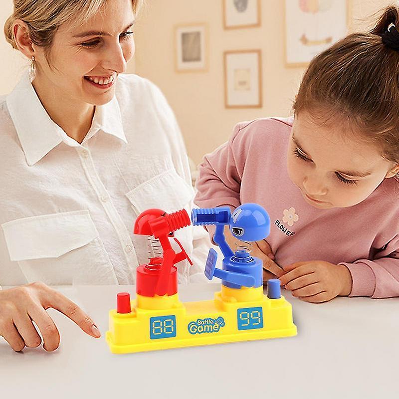 Table Boxing Game Old Games Battle Robot Mini Robot Fighting Toys Robot ...