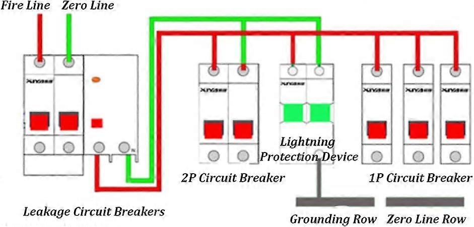 2P 20KA Surge Protection Device, DC Photovoltaic Lightning Protector ...