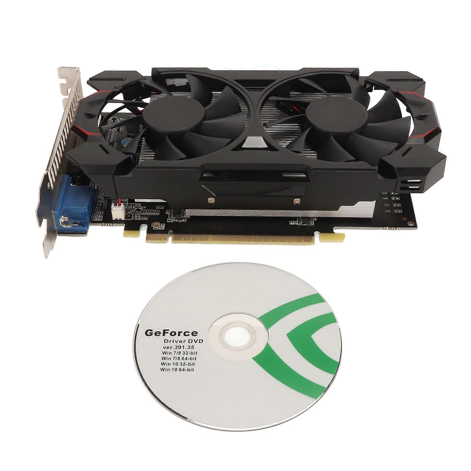 Gaming Graphics Card GDDR5 2560x1600 Dual Fan Desktop Computer Graphics ...