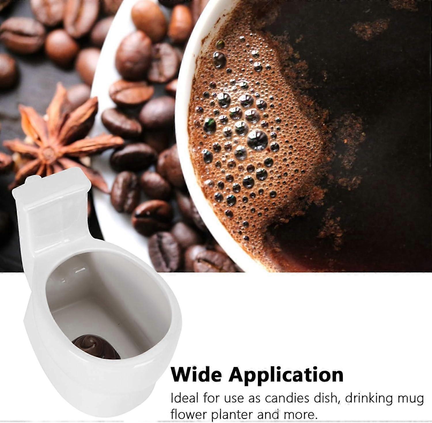 Toilet Coffee Mug, Novelties Ceramic Mug Milk Cup Funny Coffee Cup ...