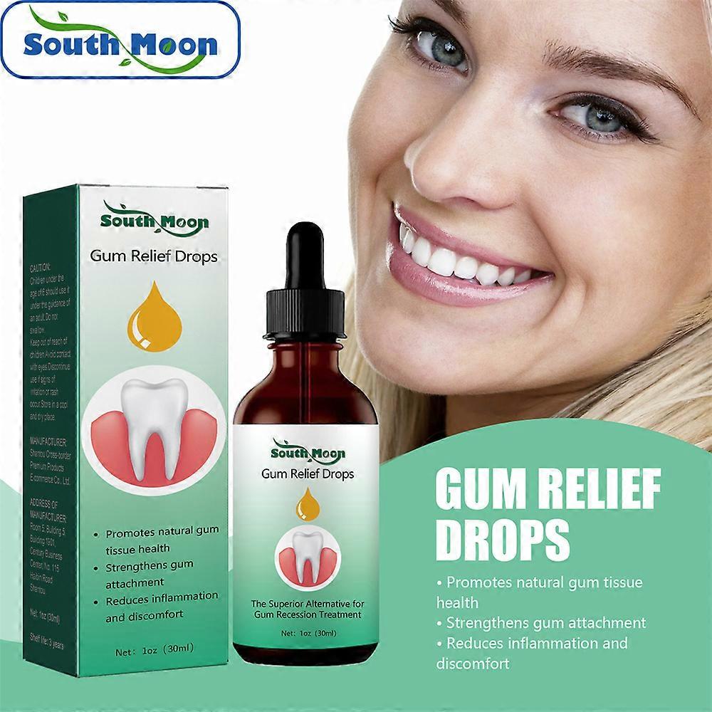 Gum Regrowth Drops, Natural Gum Restore Liquid Mouthwash, Gum Therapy ...