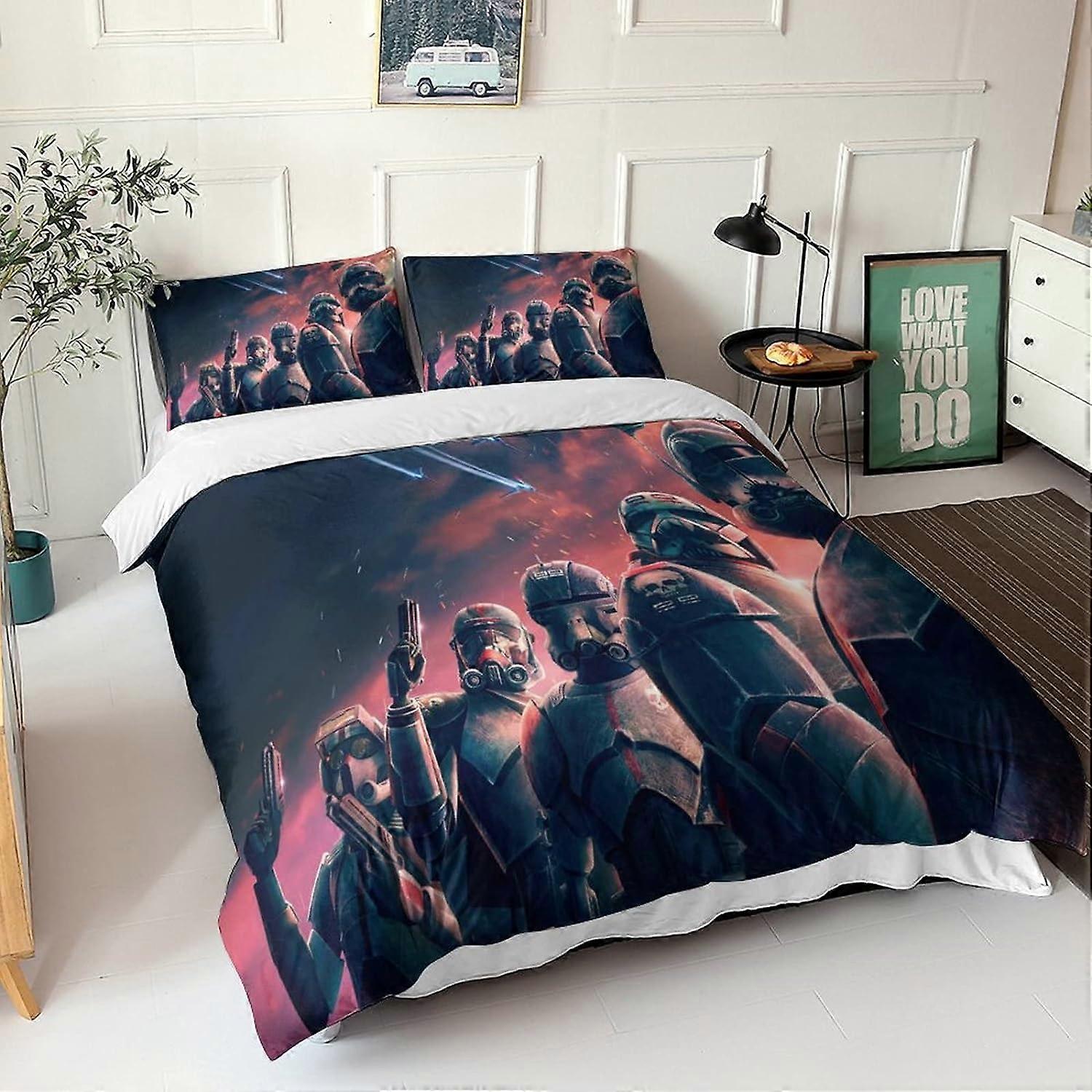 Star Wars The Bad Batch Pieces Microfiber Bedding Set Star Wars The Bad ...