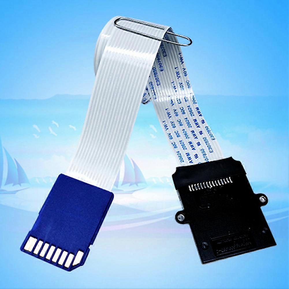 SD to SD Card Extension Cable Card Read Adapter Flexible Extender -SD ...
