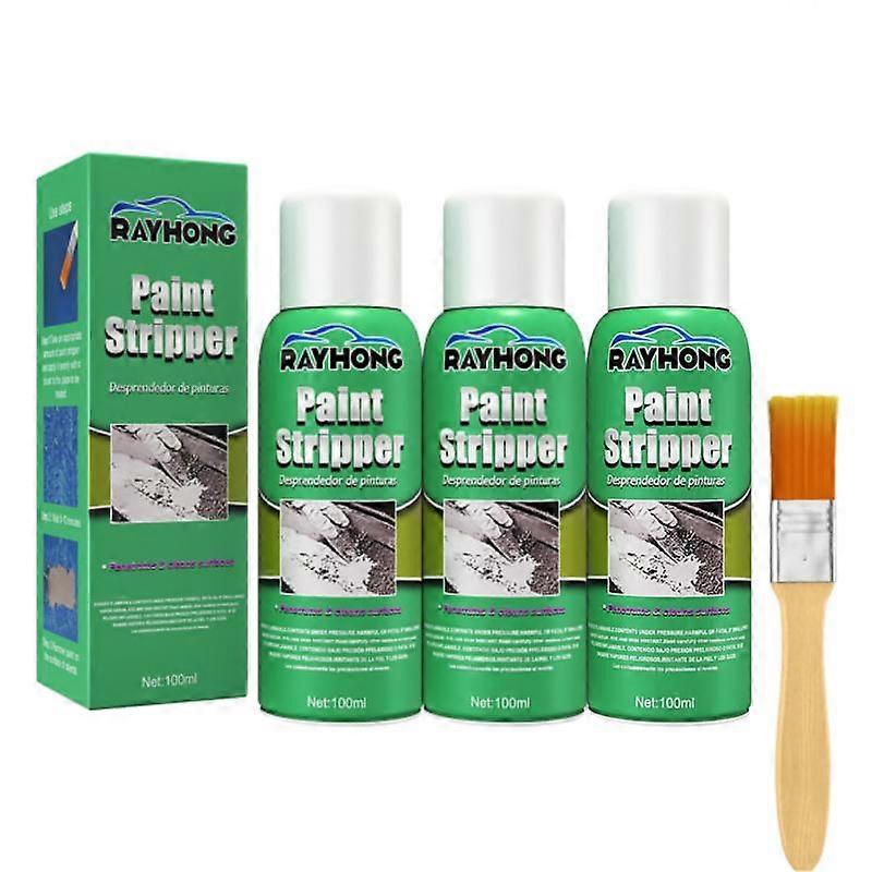 1-3pcs 100ml Paint Strippers Paint Removers Spray For Car Wheel Metal ...
