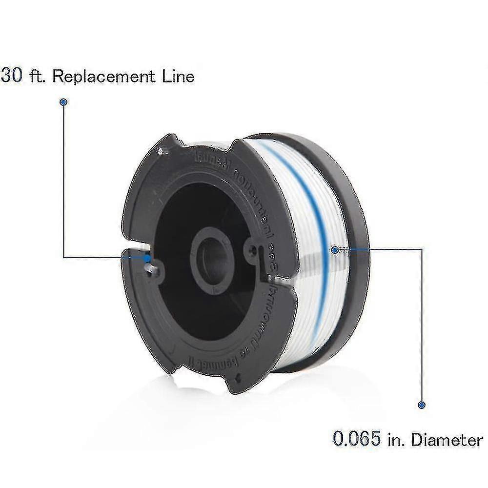 Black+decker A6481 Spool + 6 Pack Line Compatible With Reflex Strimmer ...