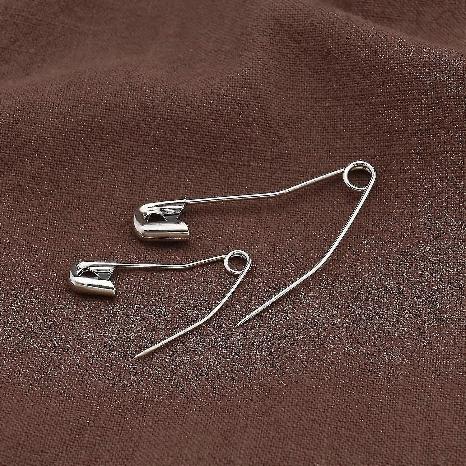 100pcs Curved Safety Pins Curved Security Pins Quilting Basting Pins Curved Basting Pins Office ...