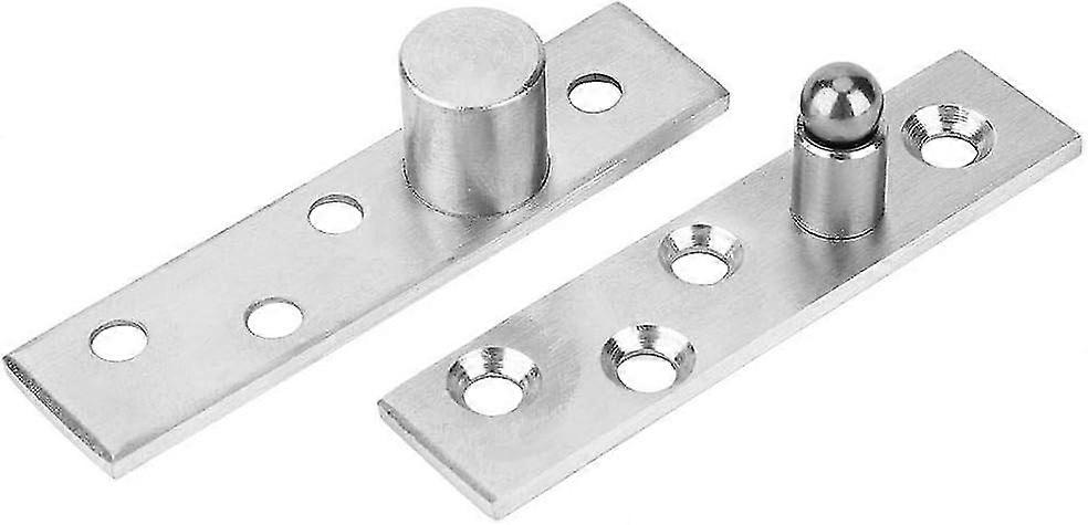 2 Pack 360 Degree Rotation Door Hinges, Stainless Steel Concealed Pivot ...