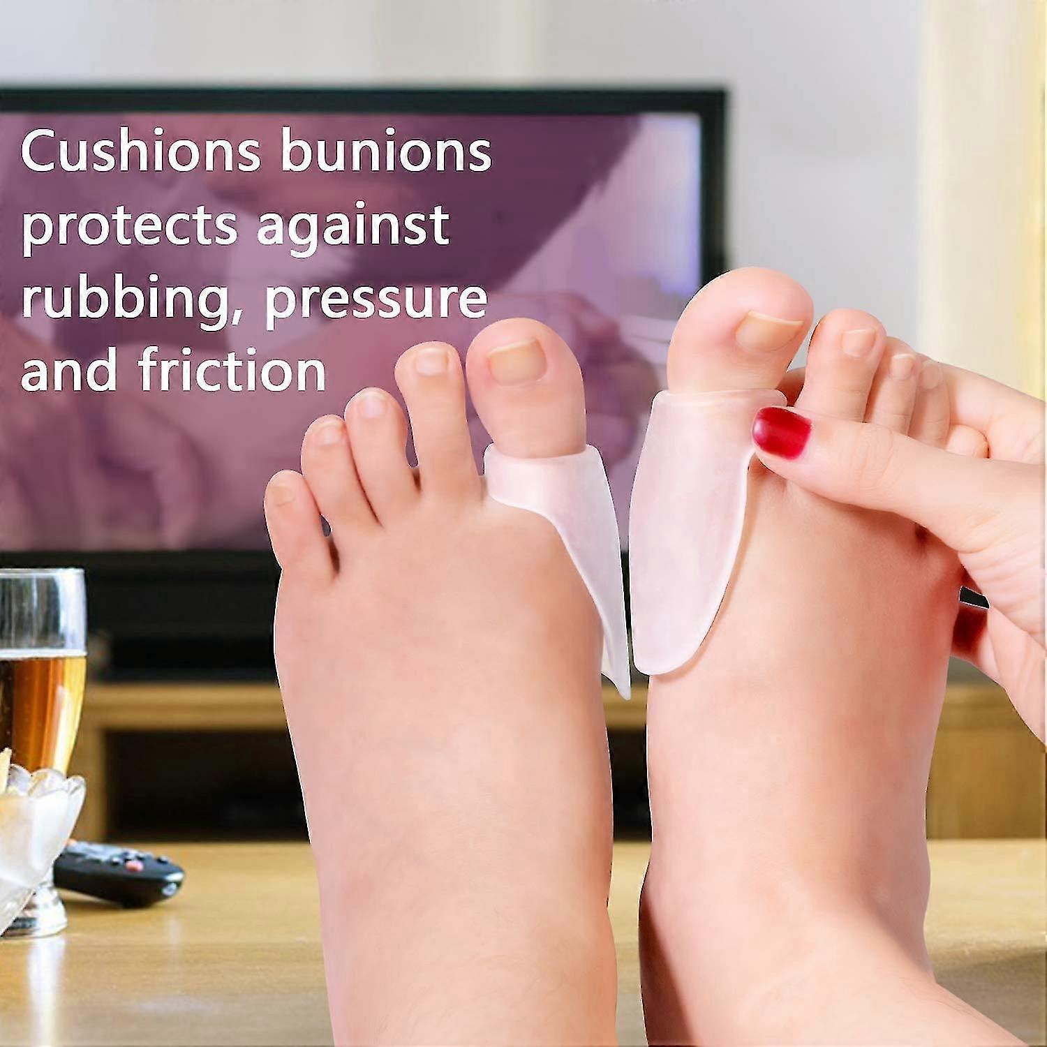 Gel Bunion Protector Shield, 10 Pack of Bunion Pads and Cushions ...