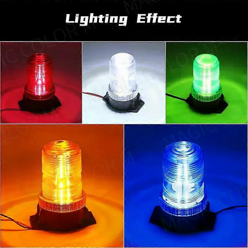 30 LED Strobe Light 12-24V 48V 60V 80V High Power Emergency Warning ...