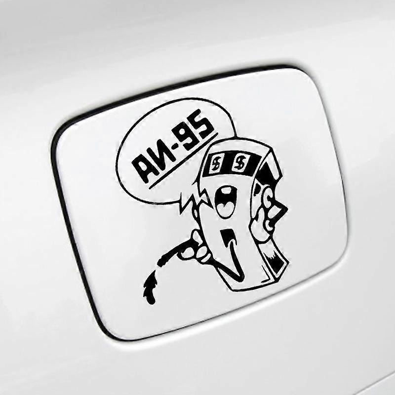 Die-Cut Vinyl Decal Funny Fuel Tank Car Sticker Car Sticker Waterproof ...