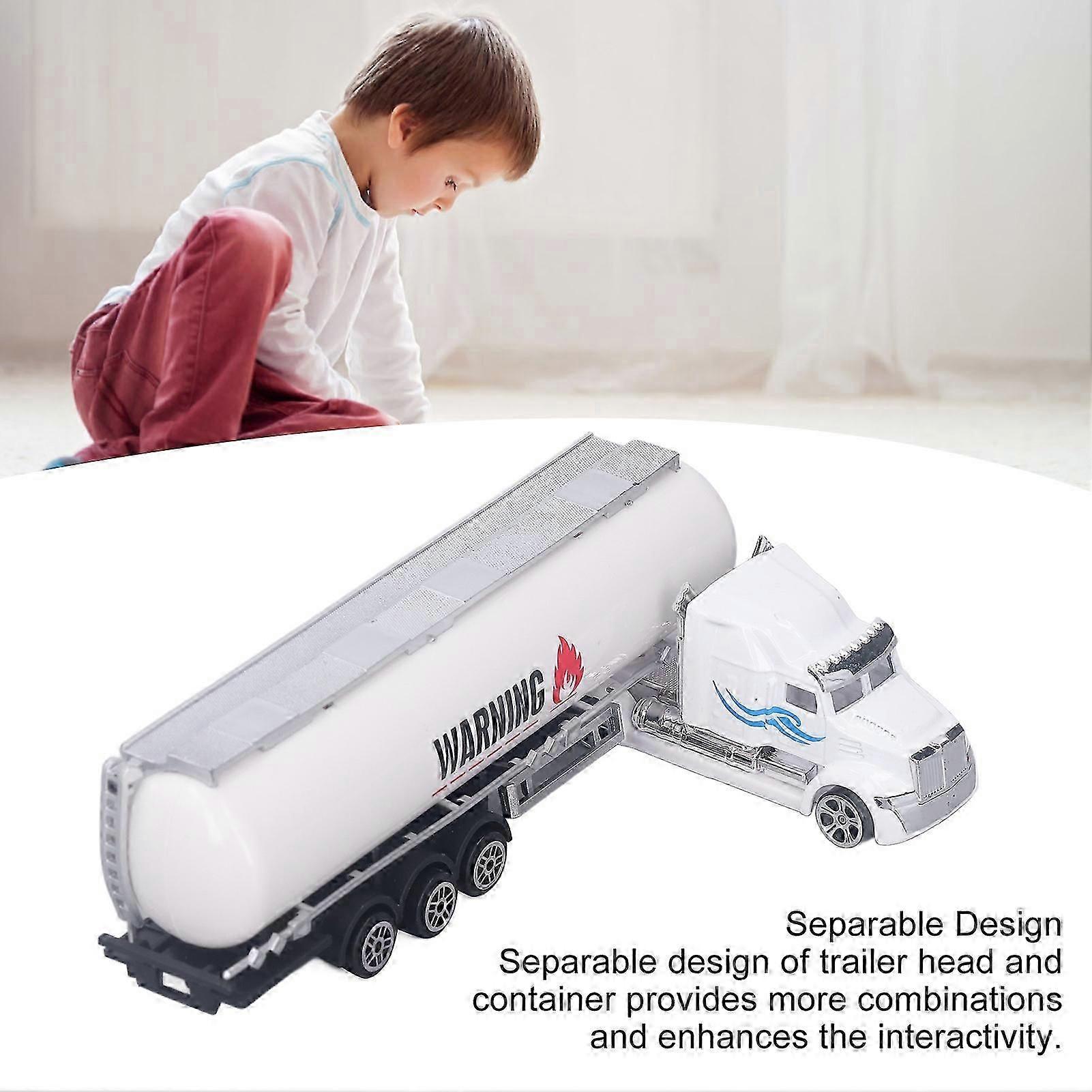 Oil Tanker Truck Model High Simulation Interactive Realistic Alloy Tank ...