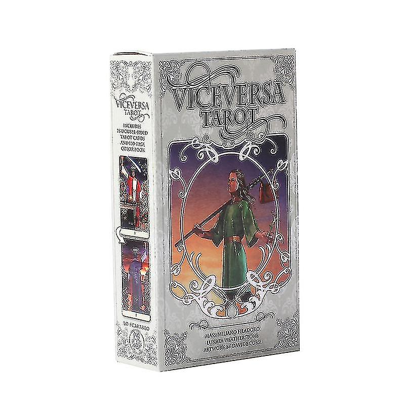 Vice Versa Tarot Cards Deck And Guidebook Card Fate Divination Game ...