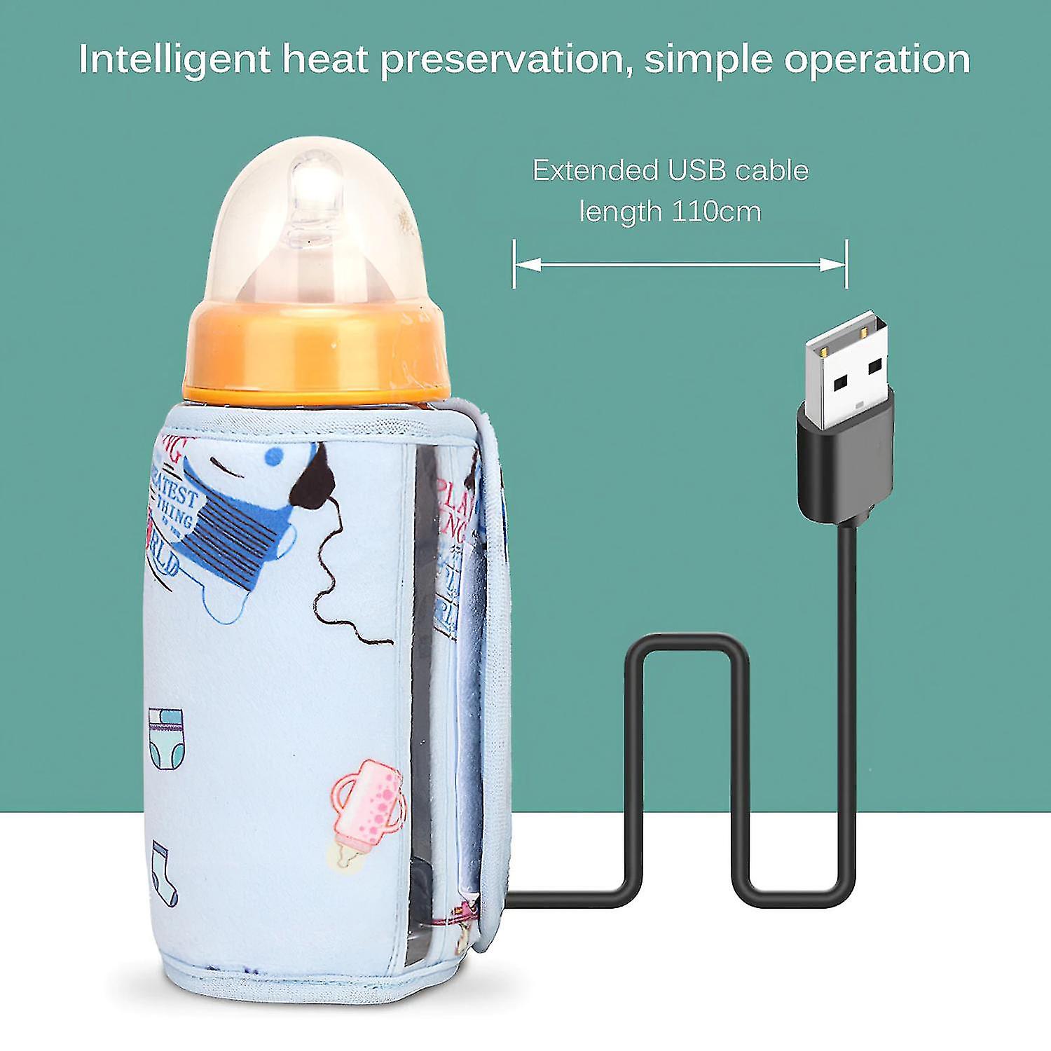 Baby Bottle Heater Celsius Constant Temperature Bottle Heating Cover ...